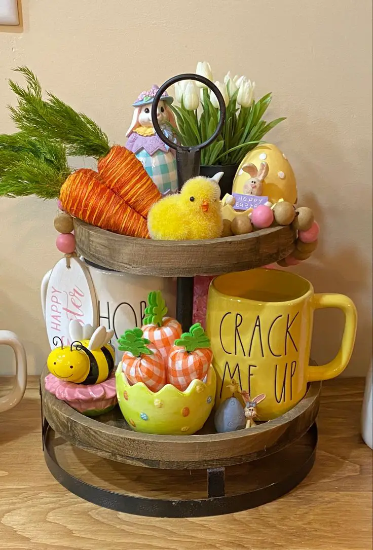 75 Ideas de Centros de Mesa de Pascua que Gritan ¡Primavera! - Hablemos ...